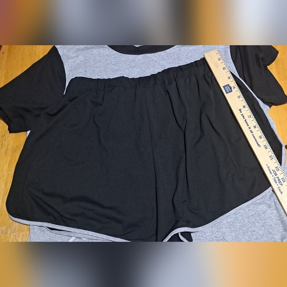 SHEIN | Shorts | Shein Navy Blue Running Shorts With Matching Tshirt ...